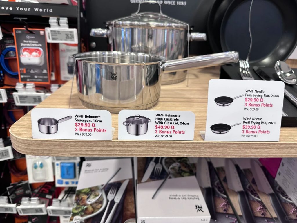 FairPrice最新活动！积分换购买德国第一厨具WMF，秒省高达85%🔪现在开始攒积分啊~ - 🇸🇬新加坡省钱皇后-皇后情报局