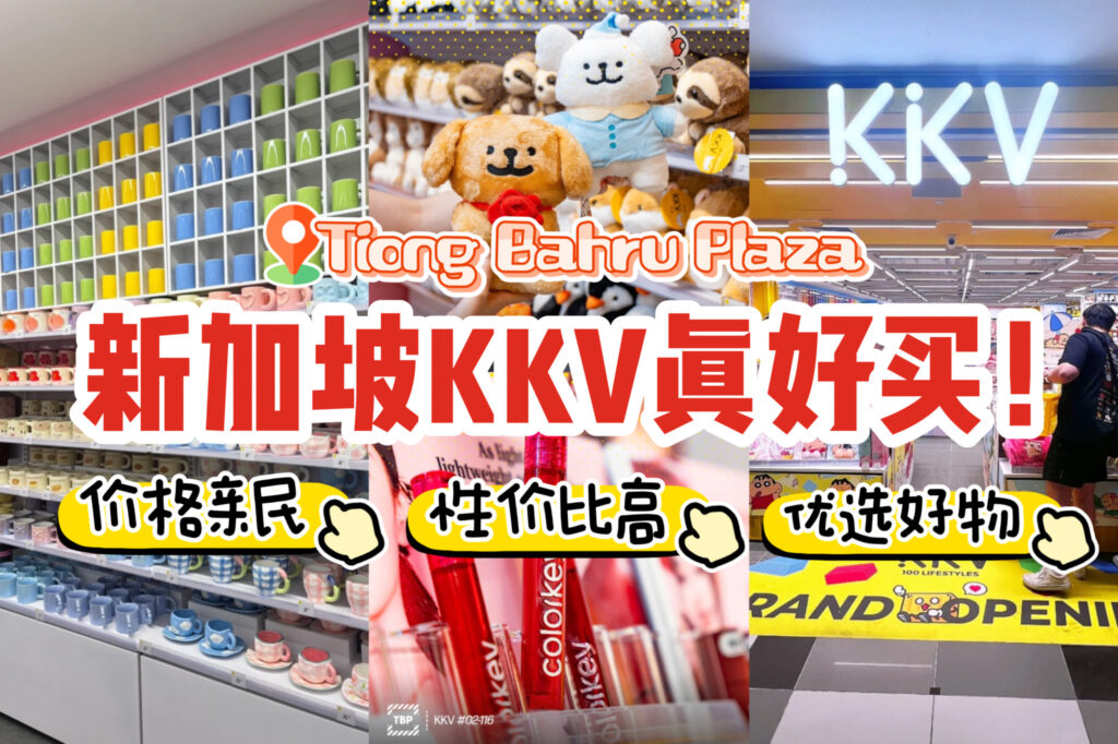 新加坡KKV现场直击！必买好物任性扫回家🥰价格非常亲民，性价比max，1小时都逛不完~ - 🇸🇬新加坡省钱皇后-皇后情报局